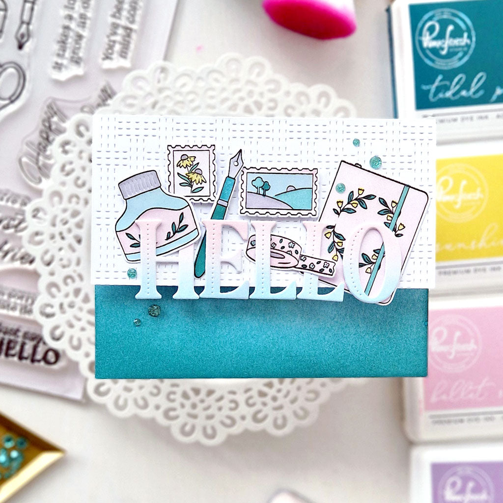 Classic Correspondence stamp – Pinkfresh Studio