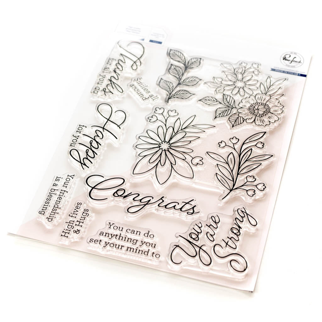 Happy for You stamp – Pinkfresh Studio