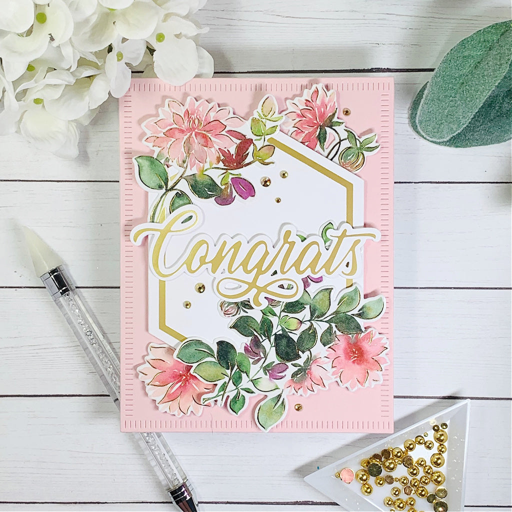 Essentials: Blanket Stitched Rectangle die set – Pinkfresh Studio