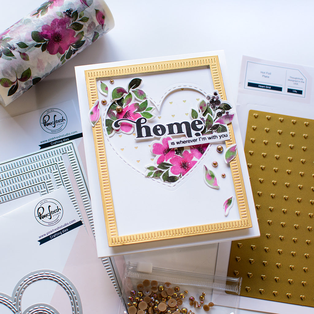 Essentials: Blanket Stitched Rectangle die set – Pinkfresh Studio