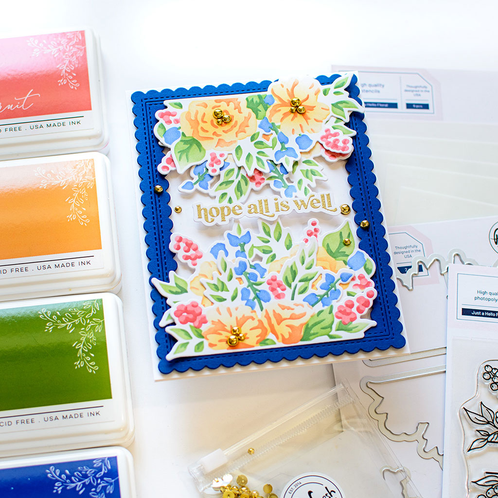 Essentials: Stitched Scallop Rectangles Die Set – Pinkfresh Studio