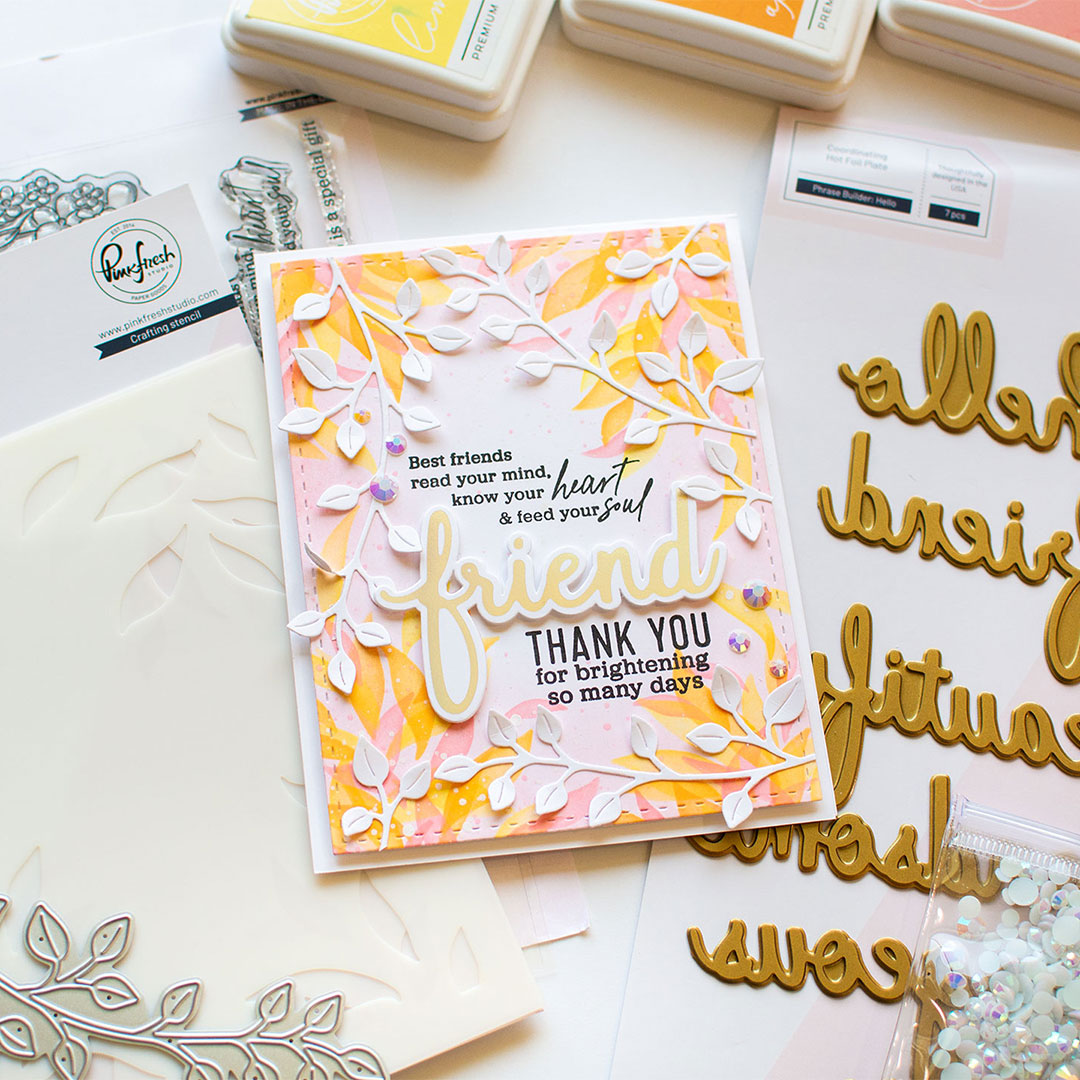 Essentials: Stitched rectangles die set – Pinkfresh Studio