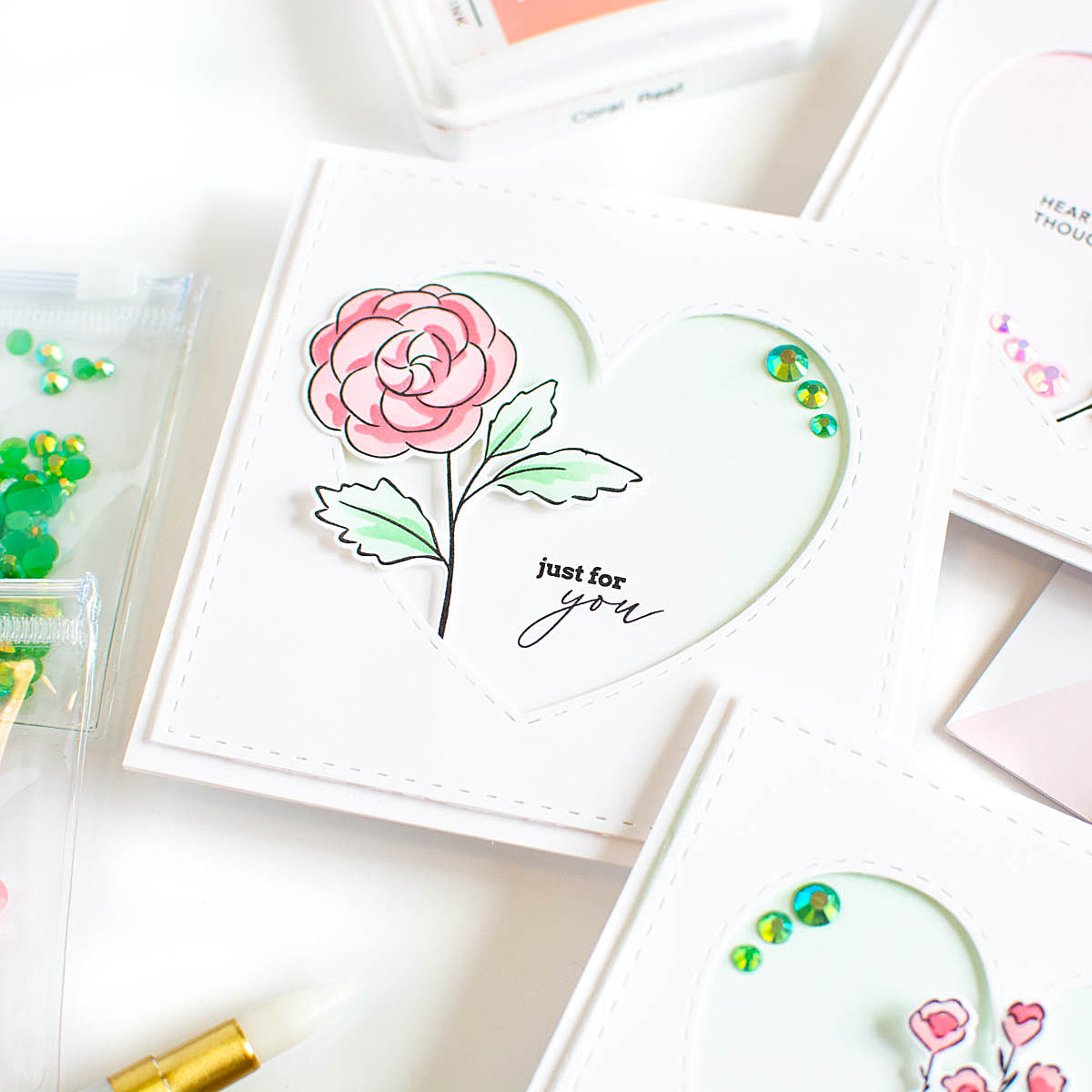 With Love stamp – Pinkfresh Studio