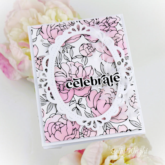 Essentials: Ornate oval frame die – Pinkfresh Studio