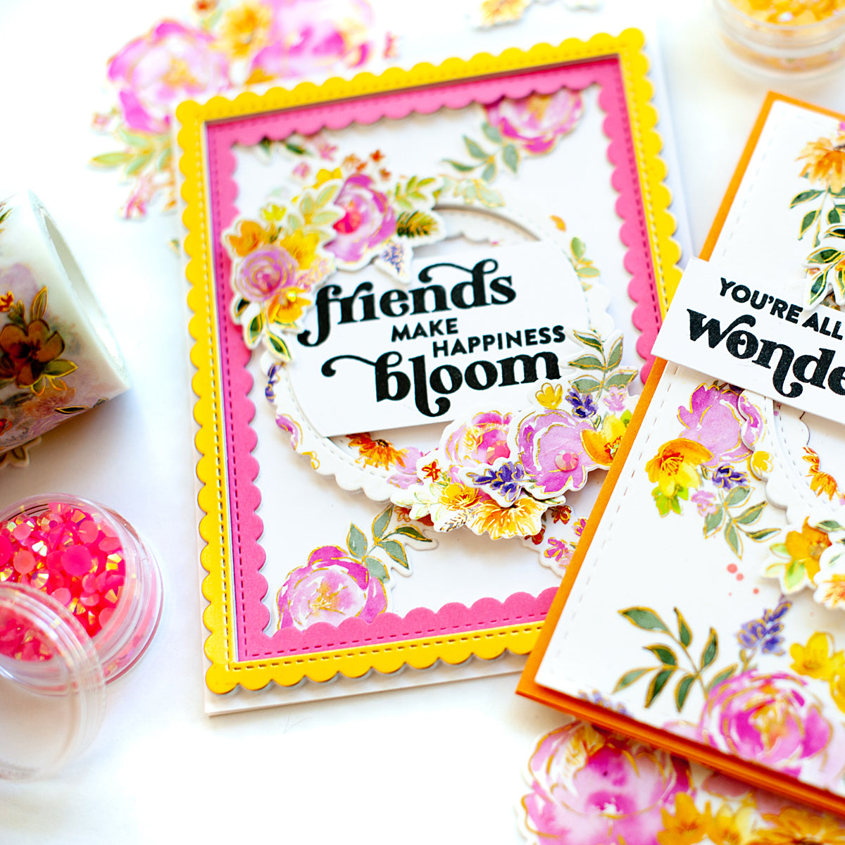 Essentials: Stitched Scallop Rectangles Die Set – Pinkfresh Studio