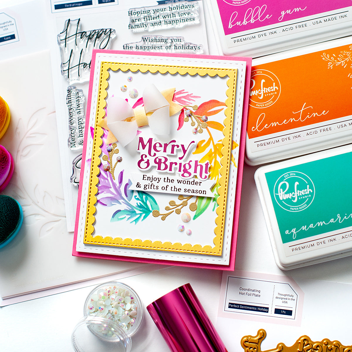 Essentials: Stitched Scallop Rectangles Die Set – Pinkfresh Studio