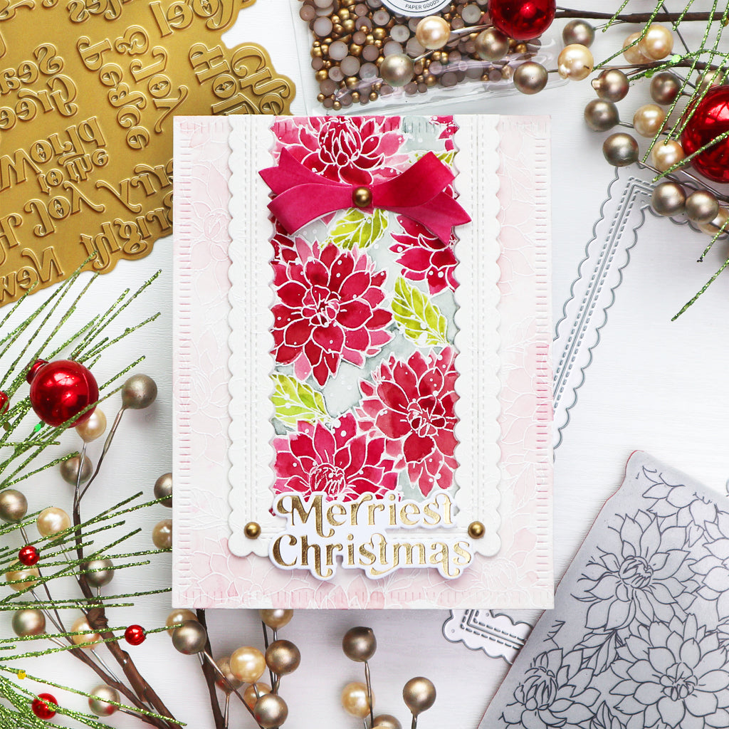 Essentials: Blanket Stitched Rectangle die set – Pinkfresh Studio