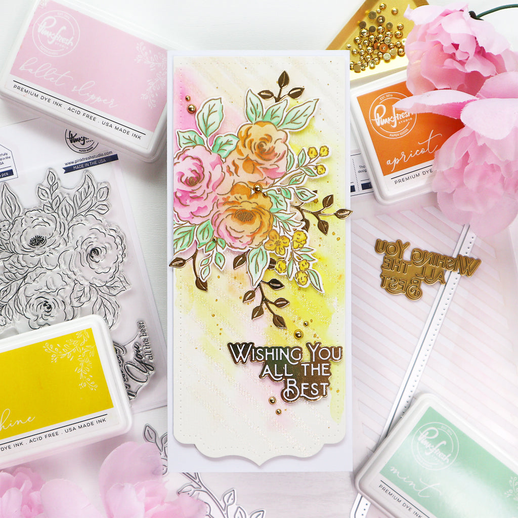 Floral Trio stamp – Pinkfresh Studio