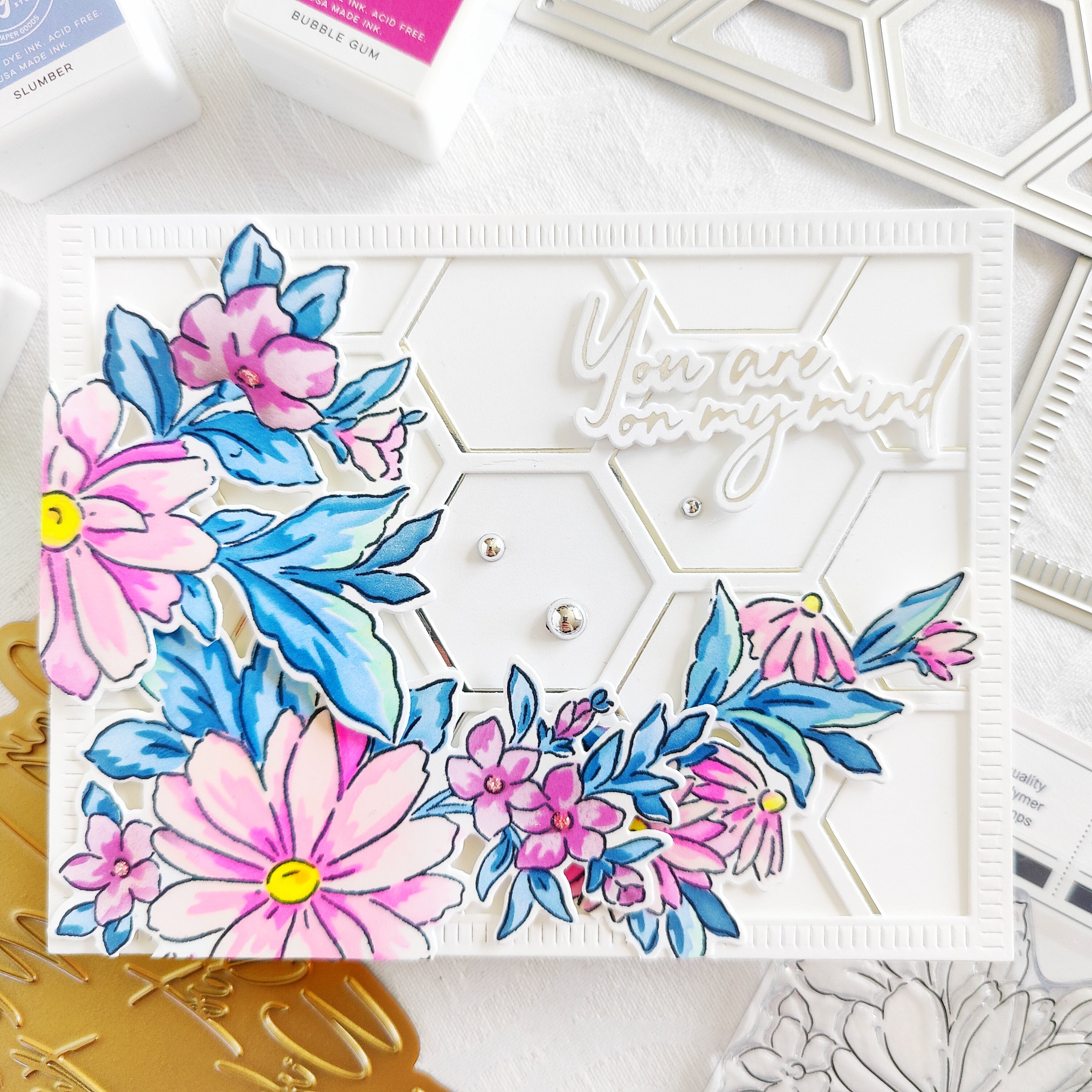 Essentials: Blanket Stitched Rectangle die set – Pinkfresh Studio