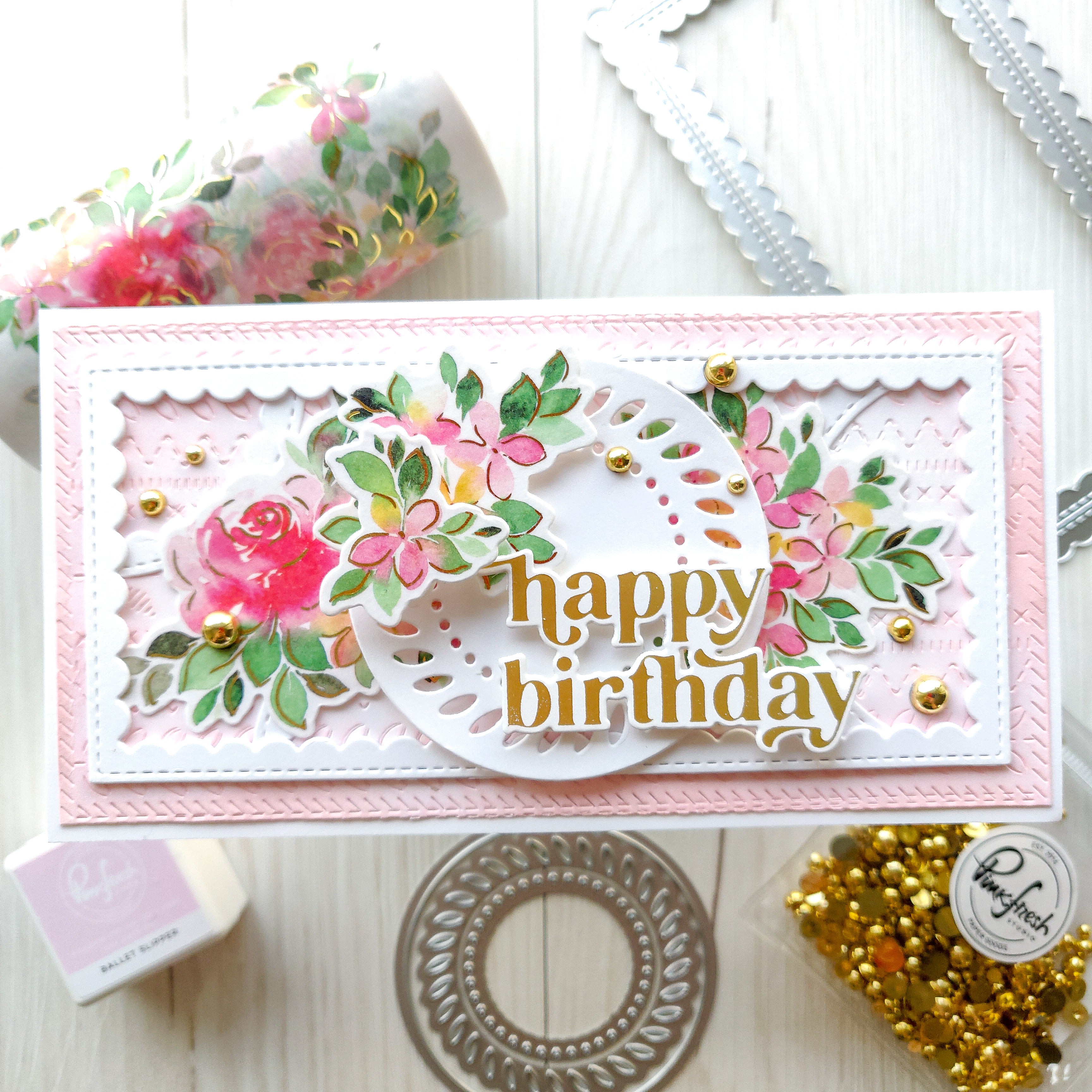 Essentials: Mini Slimline Essentials Bundle die set – Pinkfresh Studio