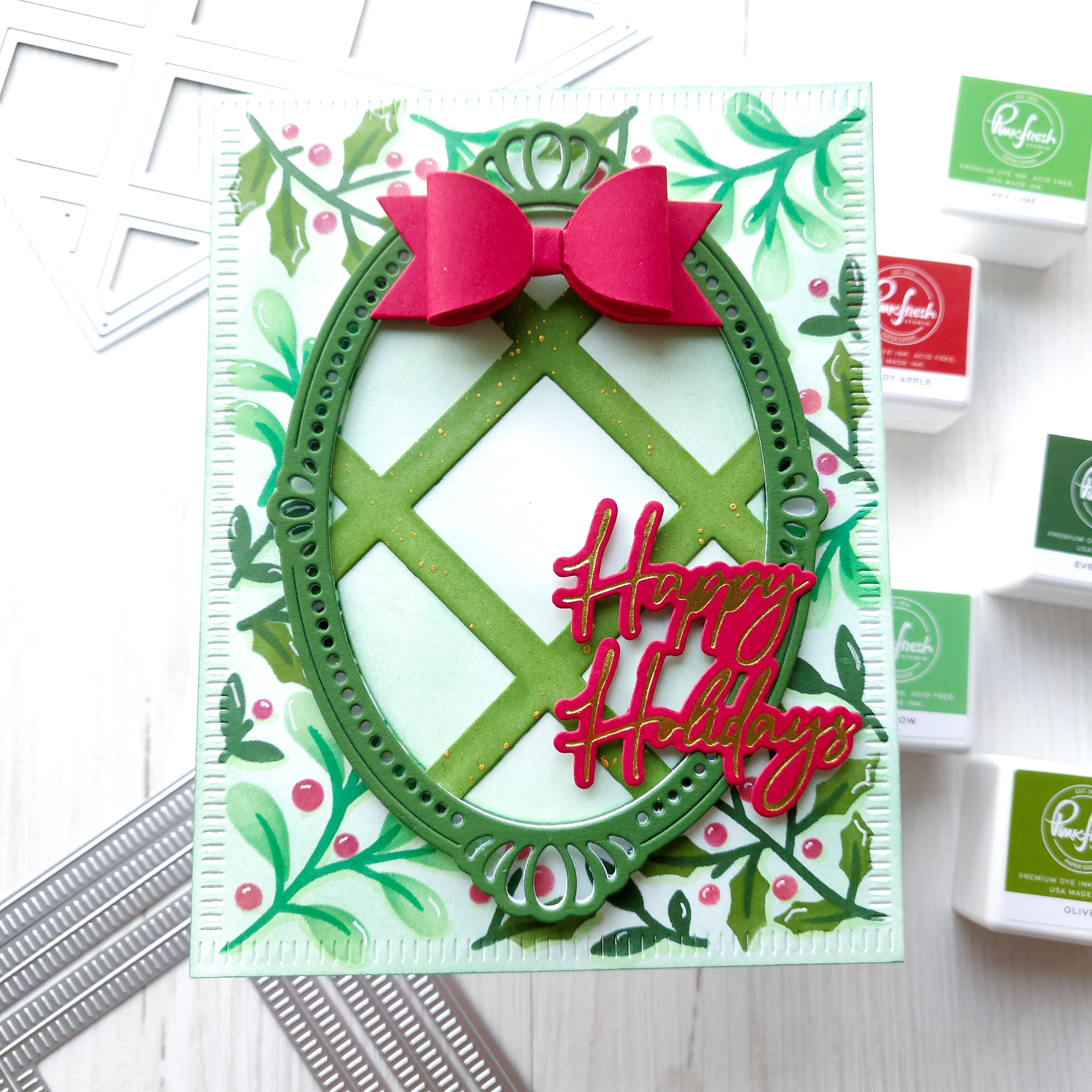Essentials: Blanket Stitched Rectangle die set – Pinkfresh Studio