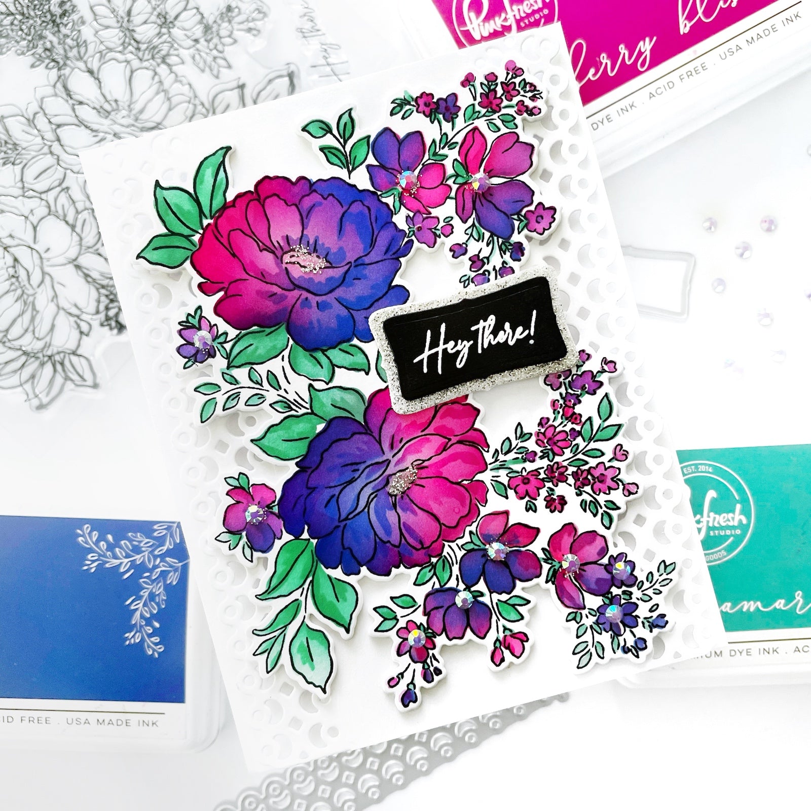 Essentials: Fancy label frames die set – Pinkfresh Studio