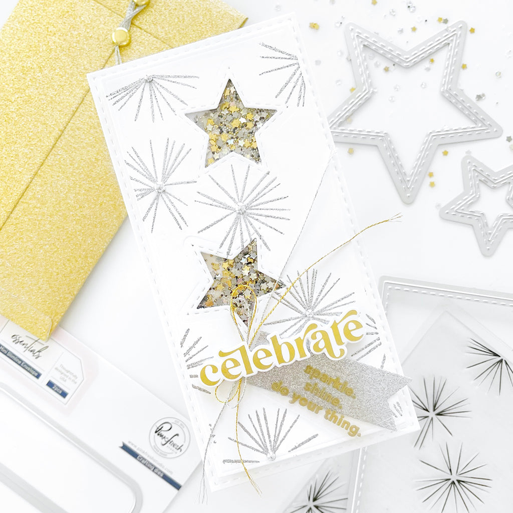 Essentials: Mini Slimline Essentials Bundle die set – Pinkfresh Studio