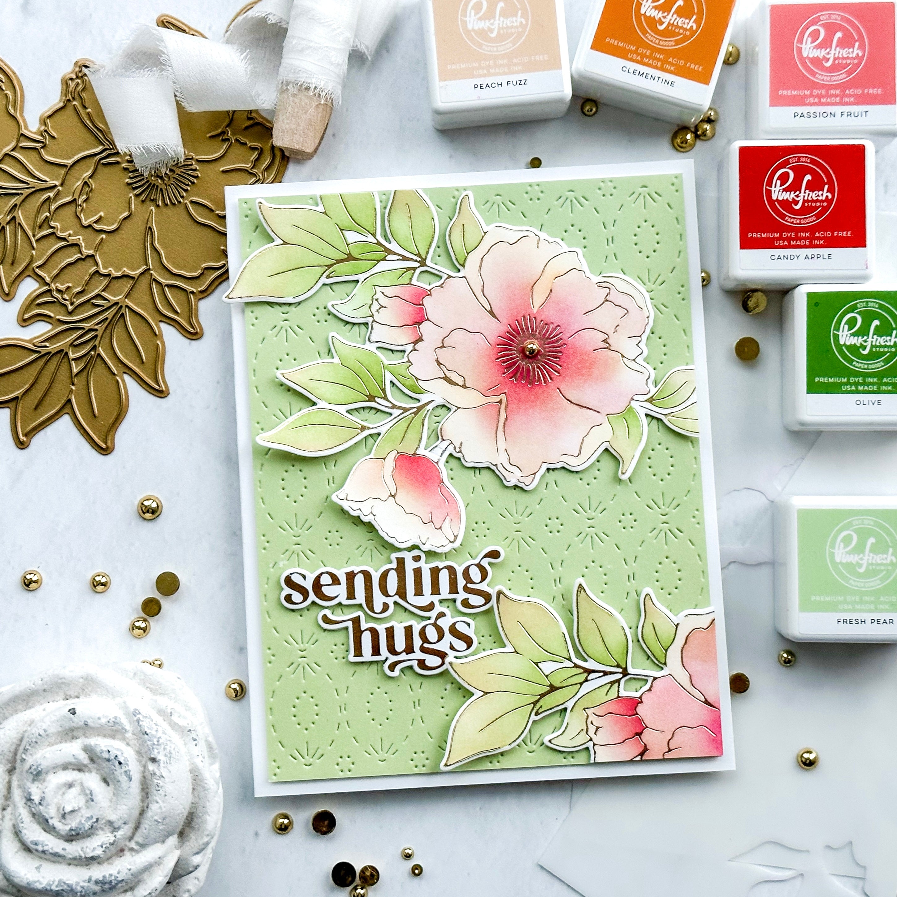 Wonderful in Every Way stencil – Pinkfresh Studio