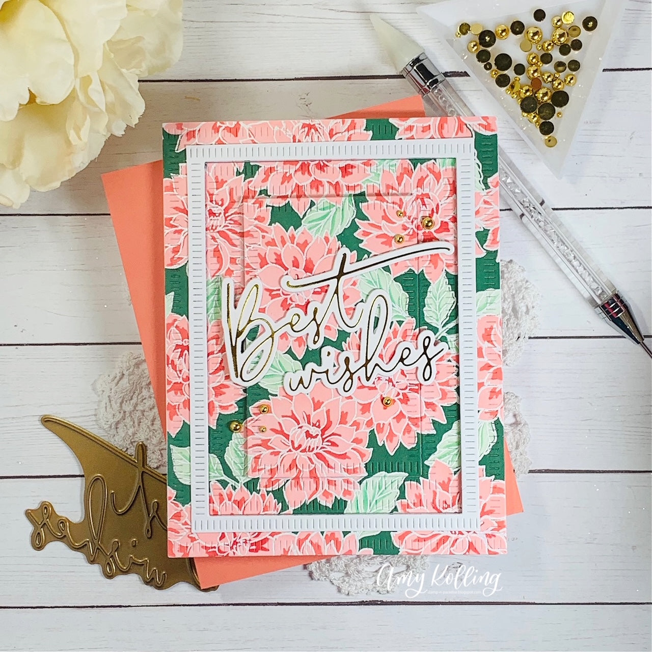 Essentials: Blanket Stitched Rectangle die set – Pinkfresh Studio